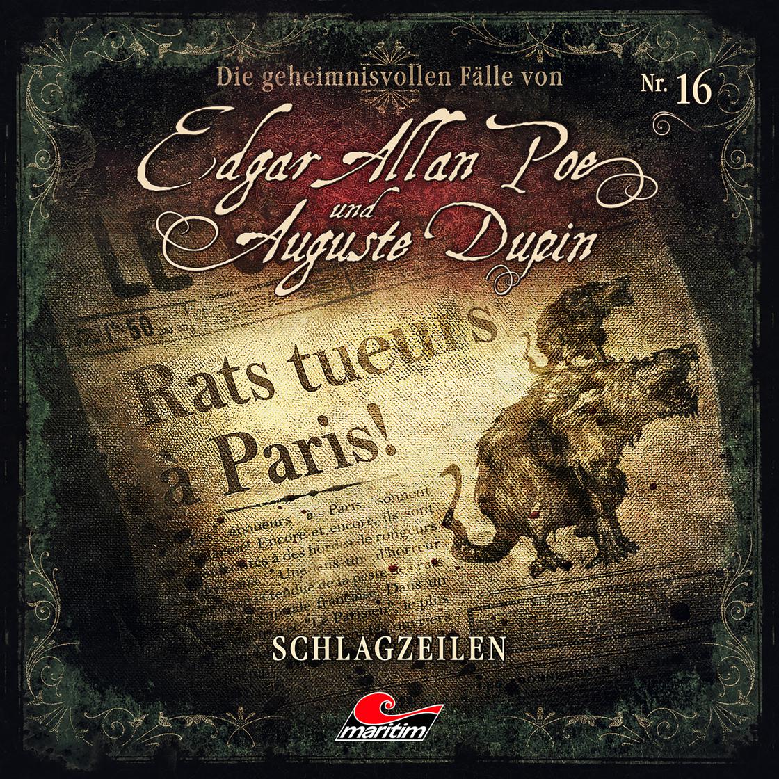 Libro.fm | Edgar Allan Poe & Auguste Dupin, Folge 16: Schlagzeilen ...