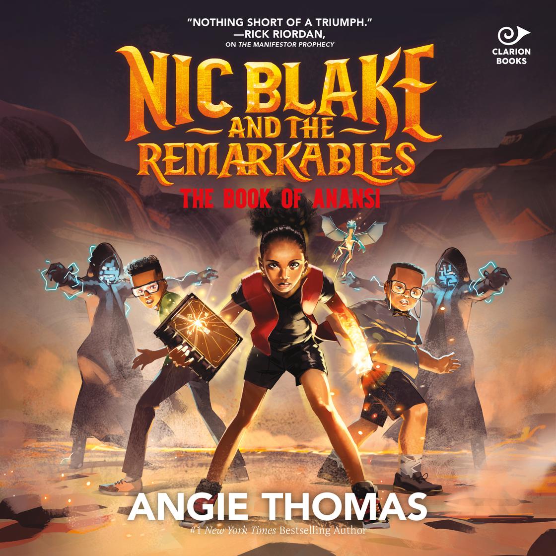 Nic Blake and the Remarkables: The Book of Anansi Audiobook | Libro.fm