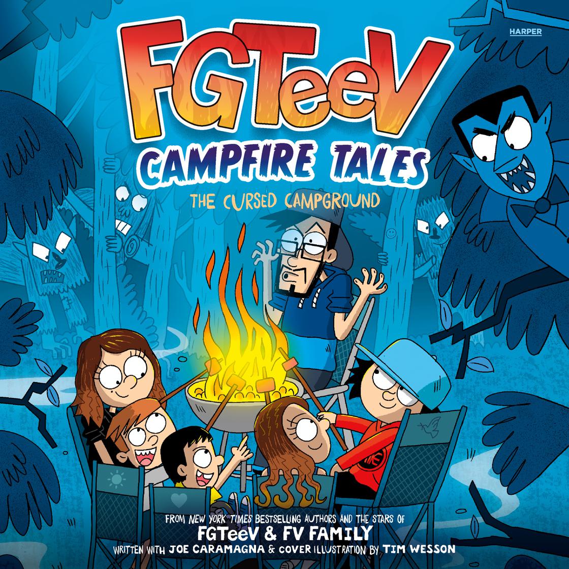 FGTeeV Campfire Tales #1: The Cursed Campground Audiobook | Libro.fm