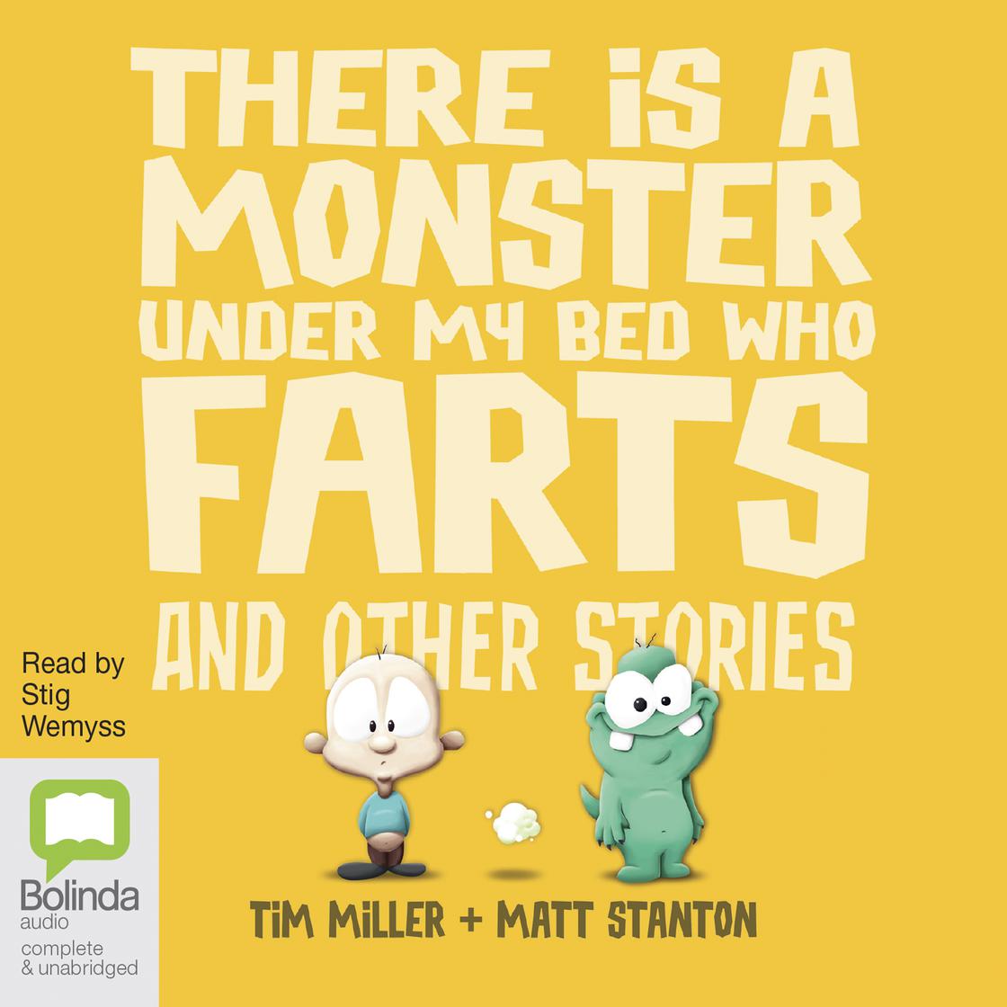 There's a Monster Under My Bed Who Farts and Other Stories Audiobook ...