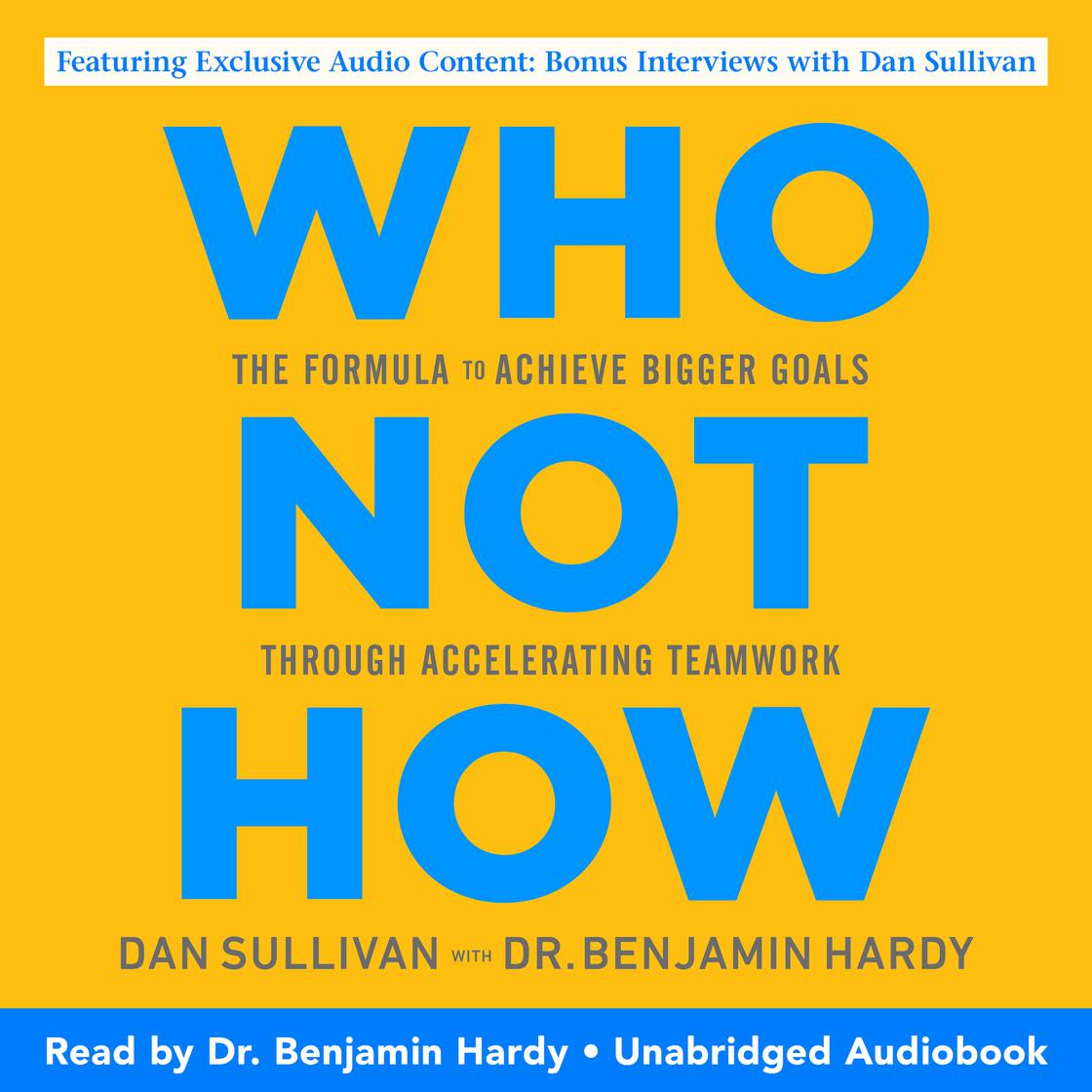 Who Not How Audiobook | Libro.fm