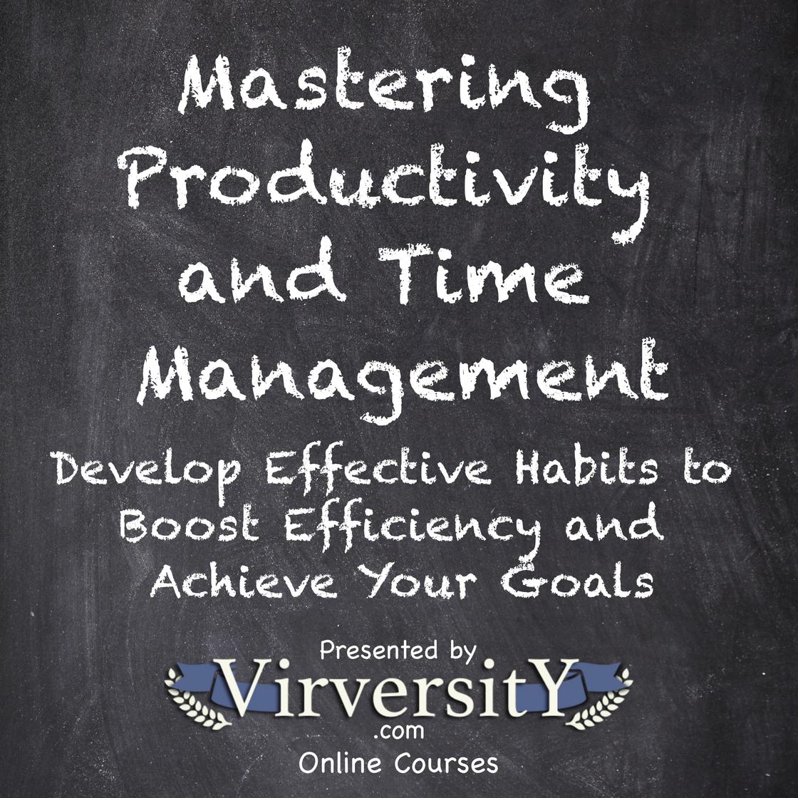 Mastering Productivity and Time Management Audiobook | Libro.fm