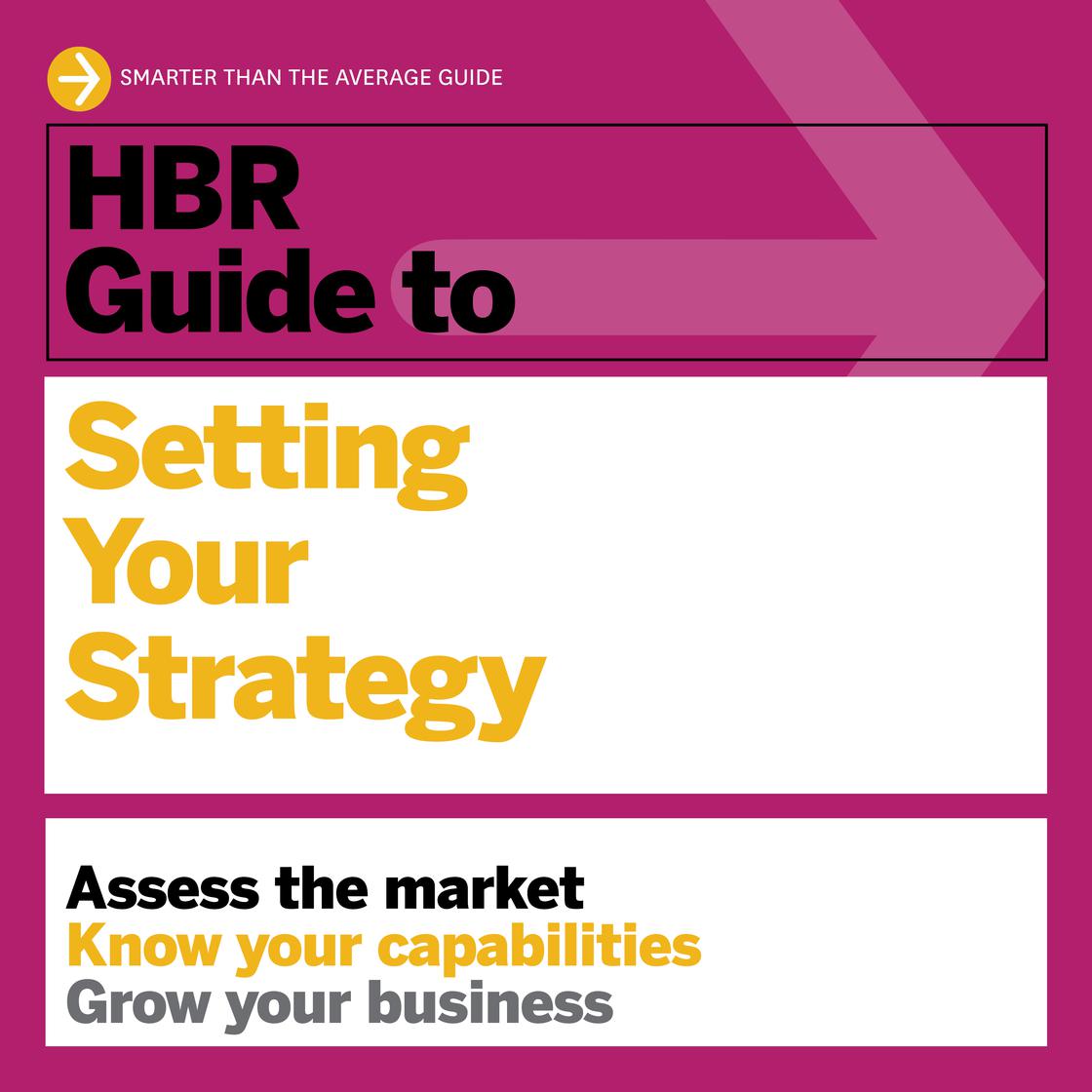 Libro.fm | HBR Guide to Setting Your Strategy Audiobook