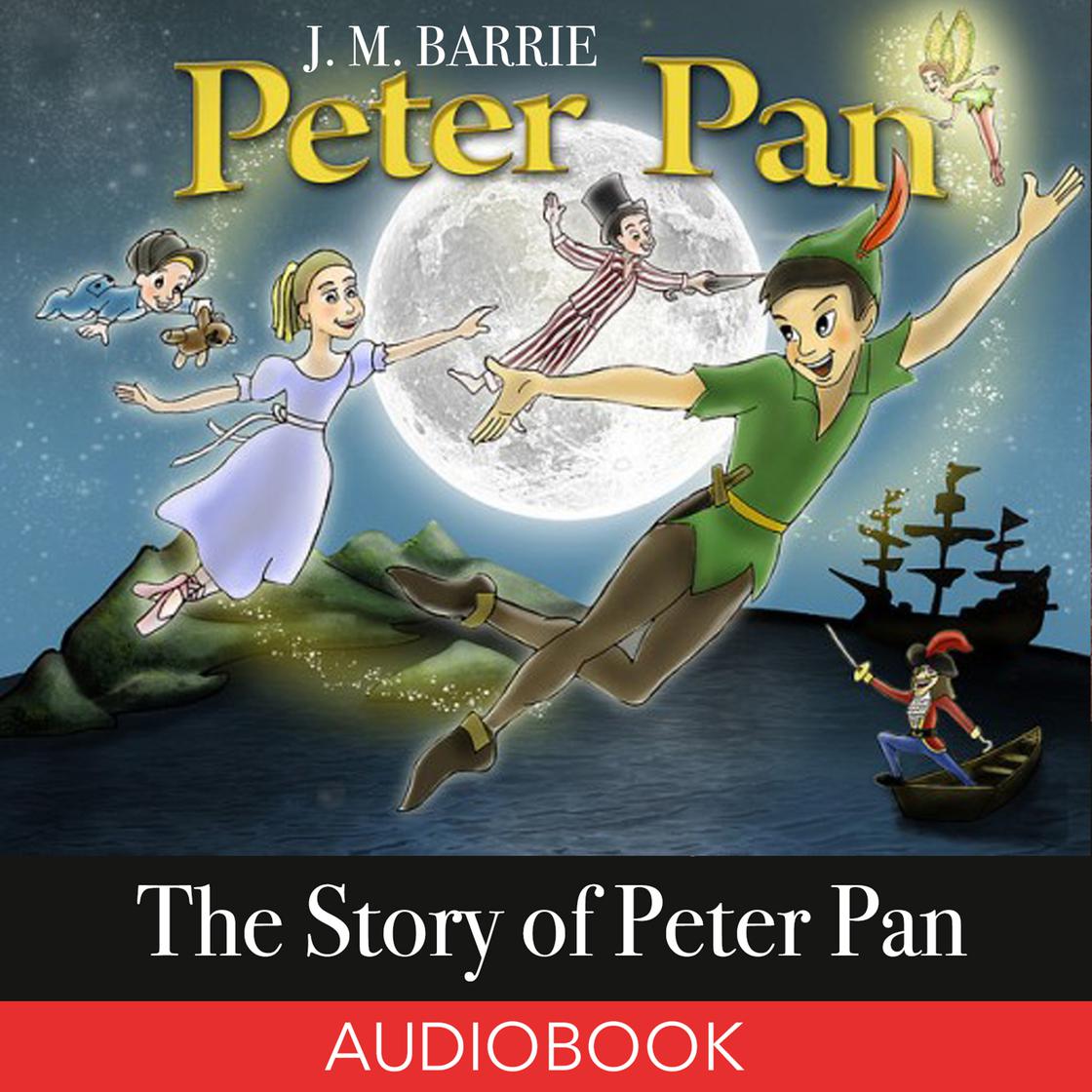 The Story of Peter Pan by J. M. Barrie Narrated by Matt Montanez ...