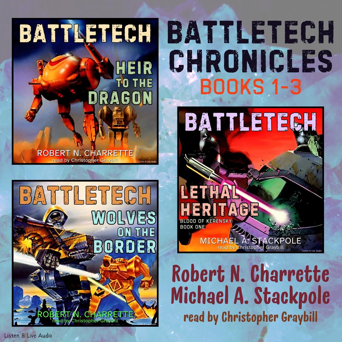 BattleTech Chronicles Books 1 - 3 Audiobook | Libro.fm