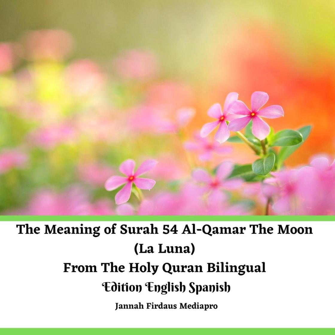 The Meaning of Surah 54 Al-Qamar The Moon (La Luna) From The Holy Quran ...