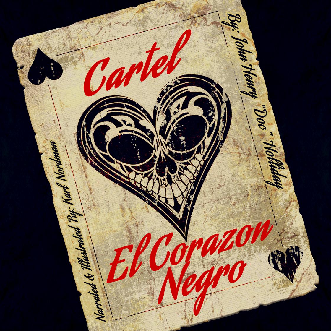 Cartel El Corazon Negro Audiobook | Libro.fm