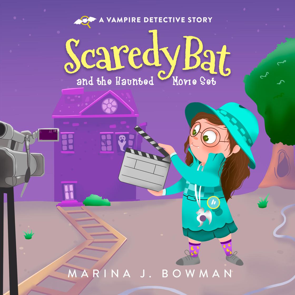 Scaredy Bat and the Haunted Movie Set Audiobook | Libro.fm