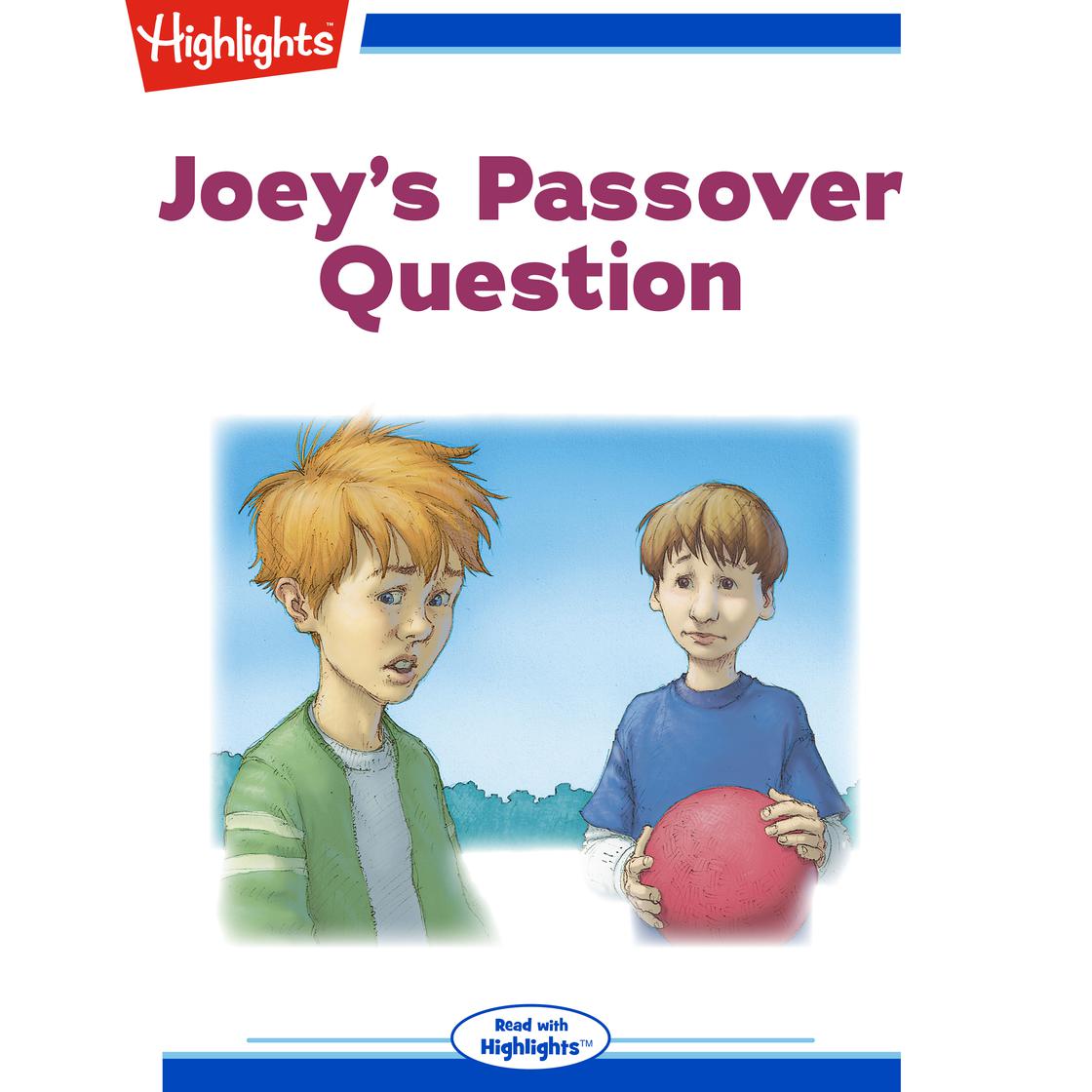 Libro.fm | Joey's Passover Question Audiobook