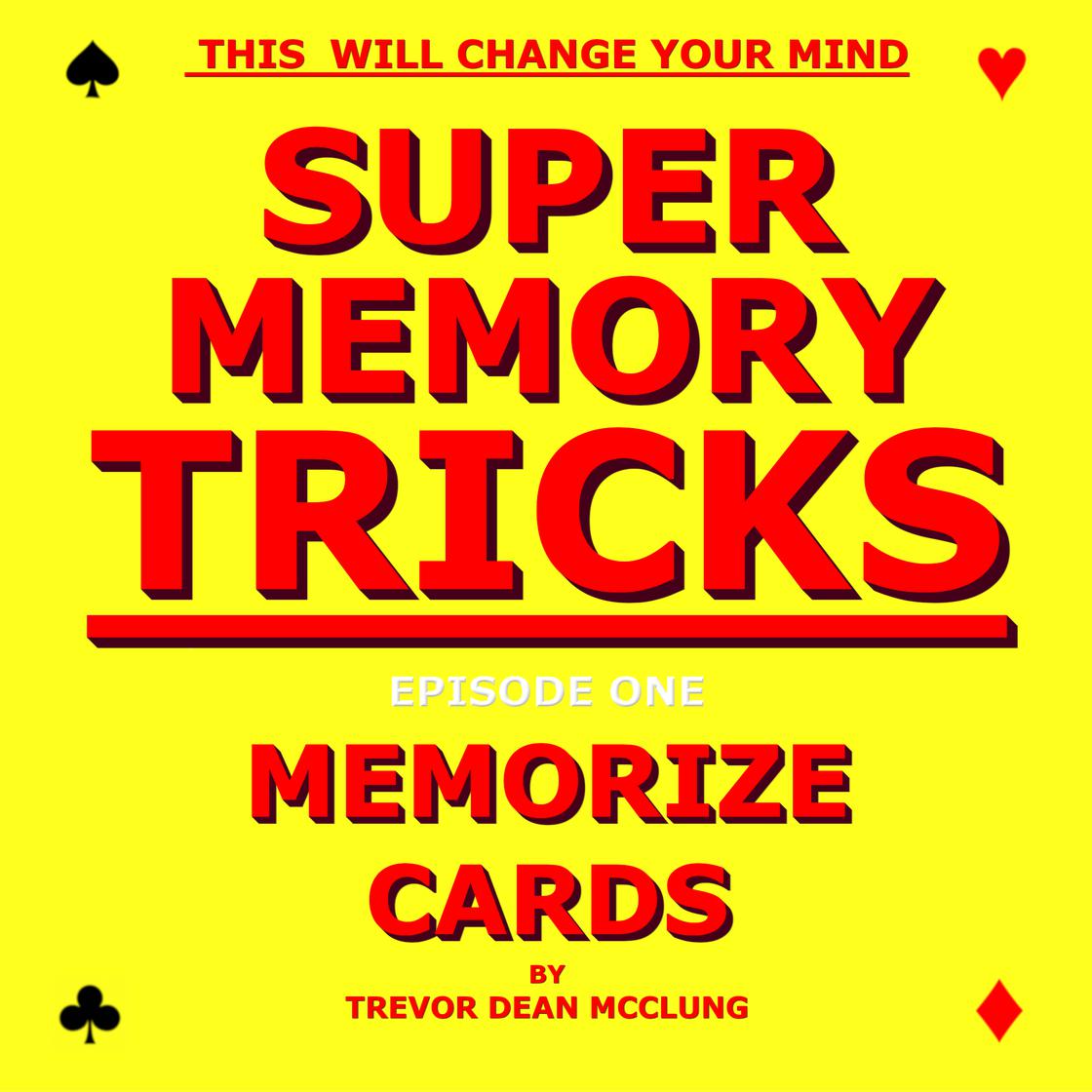 Super Memory Tricks, Memorize Cards Audiobook | Libro.fm