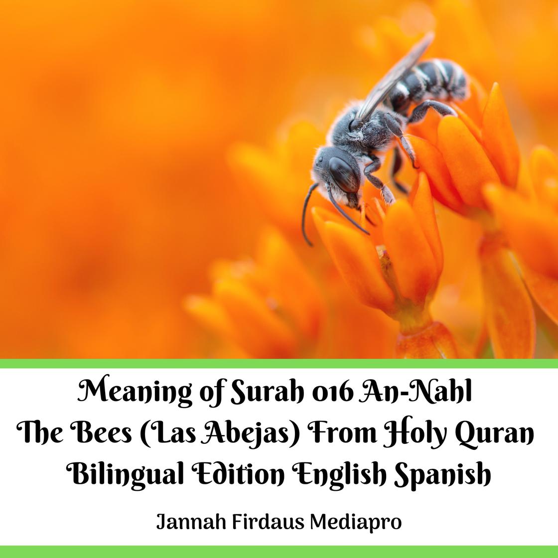 The Meaning of Surah 016 An-Nahl The Bees (Las Abejas) From Holy Quran ...