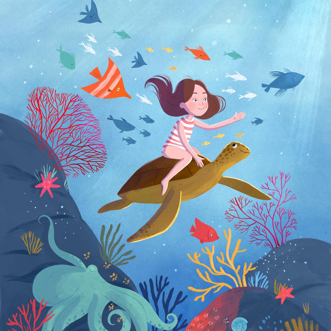 Moon girl in the underwater kingdom Audiobook | Libro.fm