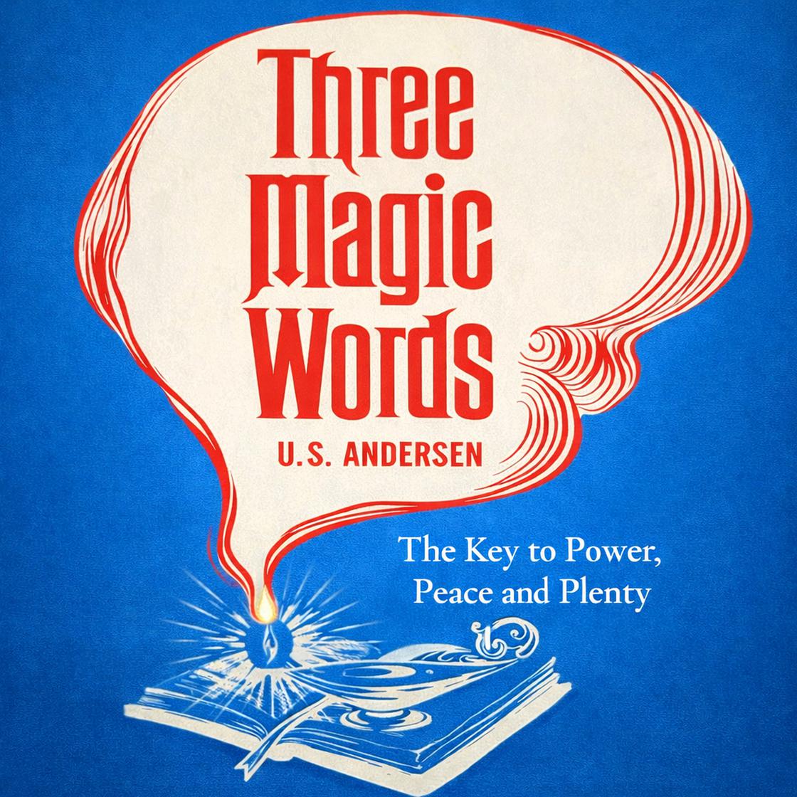 Three Magic Words: The Key to Power, Peace and Plenty Audiobook | Libro.fm