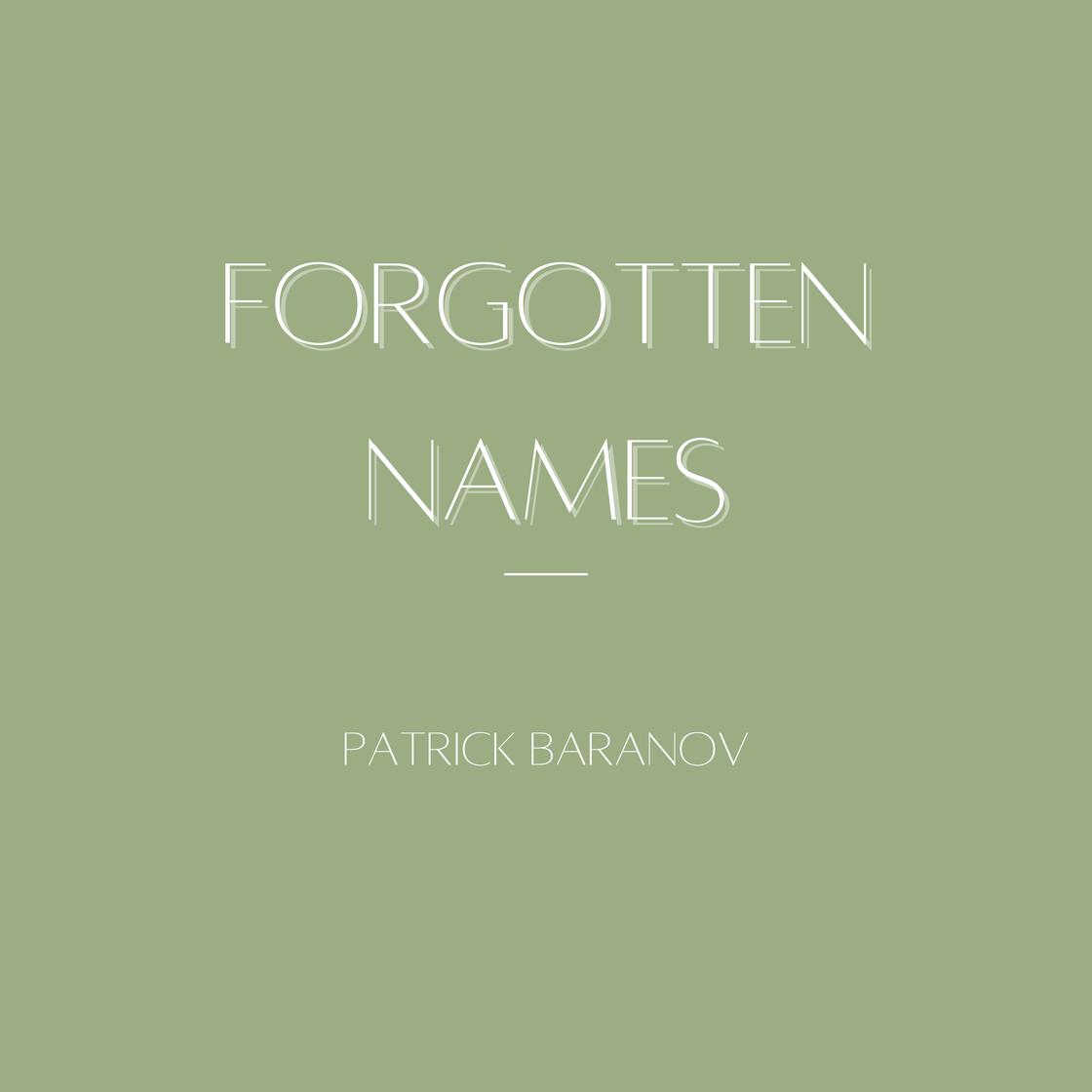 Forgotten Names Audiobook | Libro.fm