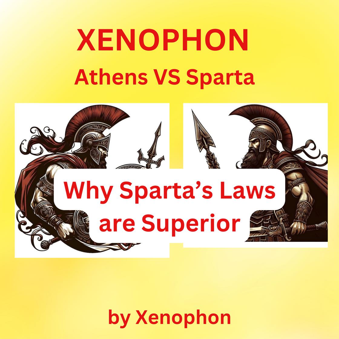 Libro.fm | XENOPHON: Athens vs. Sparta - Why Sparta's Laws are Superior ...