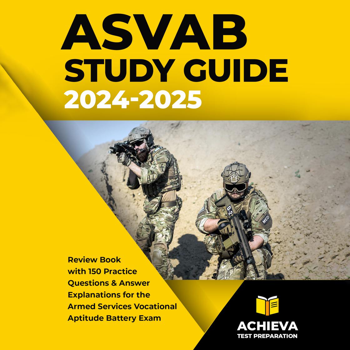 ASVAB Study Guide: Review Book With 150 Practice Questions and Answer ...