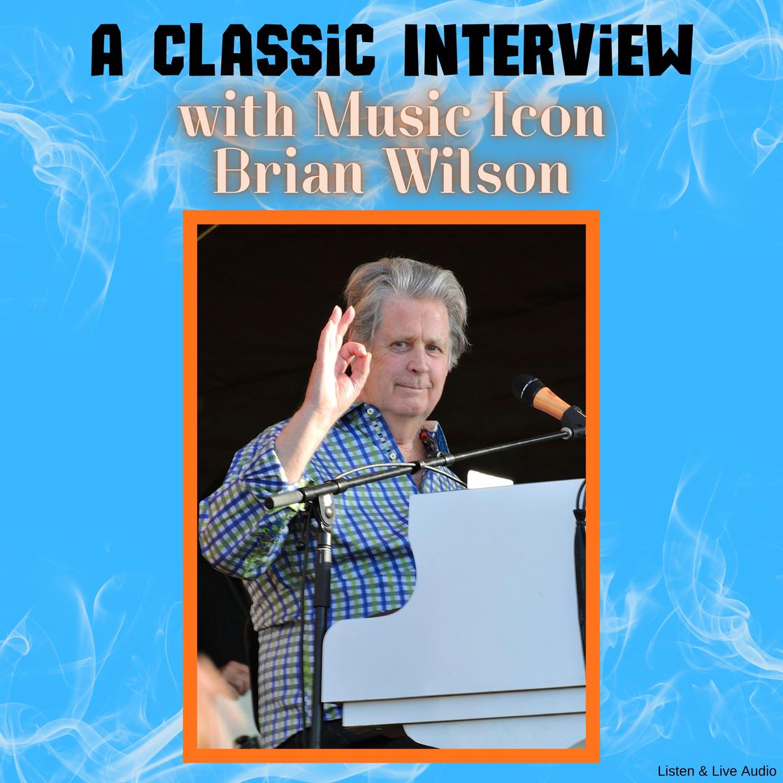 A Classic Interview with Music Icon Brian Wilson Audiobook | Libro.fm